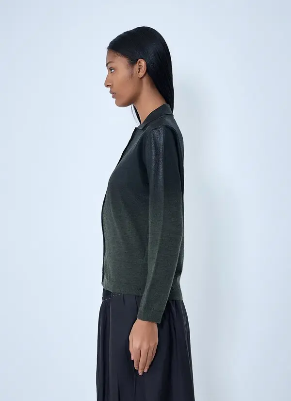 MAISON MARGIELA Button-up Knit Cardigan - Green