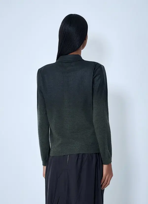 MAISON MARGIELA Button-up Knit Cardigan - Green