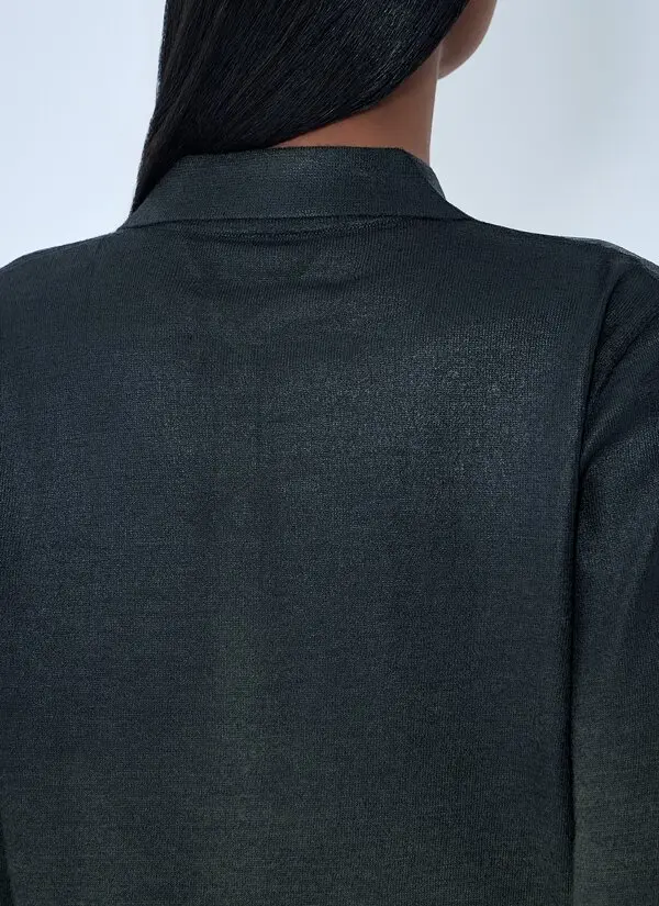 MAISON MARGIELA Button-up Knit Cardigan - Green