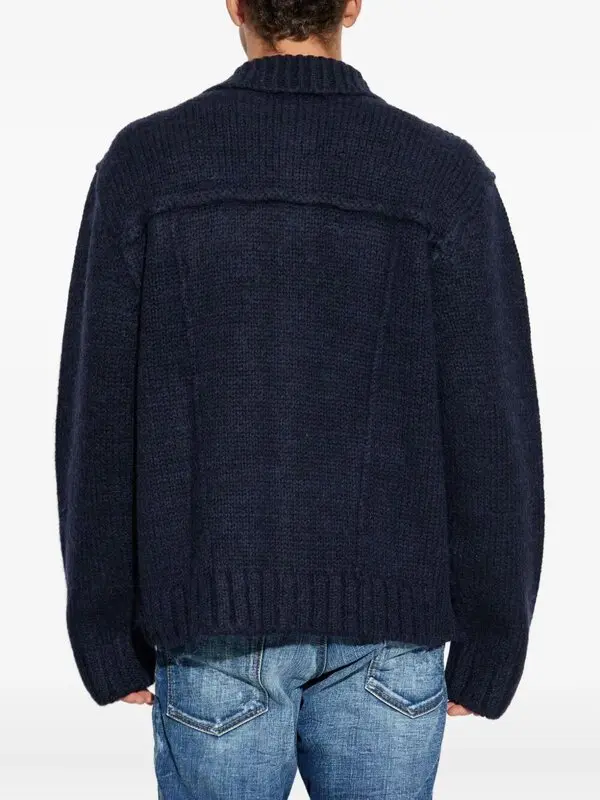 Dsquared2 Knit Jean Jacket