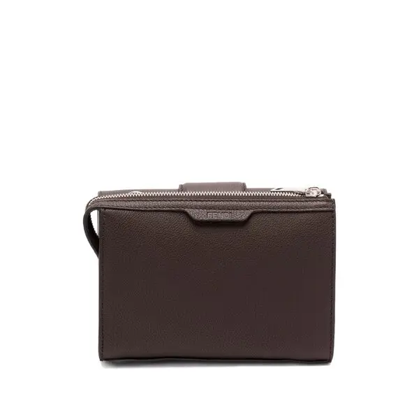 Fendi Calf Leather Messenger Bag