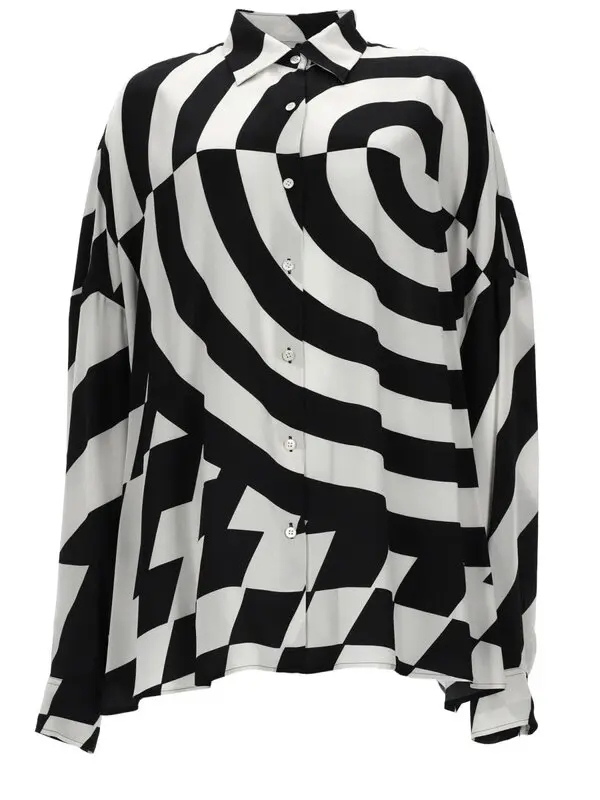 Dries Van Noten Casia" Printed Viscose Shirt