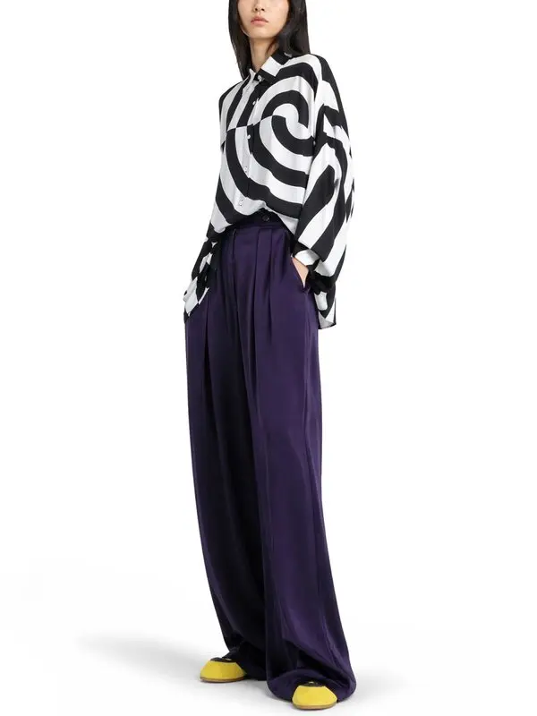 Dries Van Noten Casia" Printed Viscose Shirt