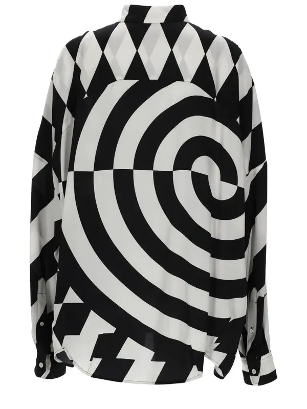 Dries Van Noten Casia" Printed Viscose Shirt