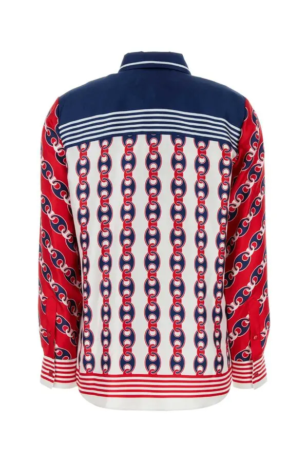 Gucci Printed Silk Shirt