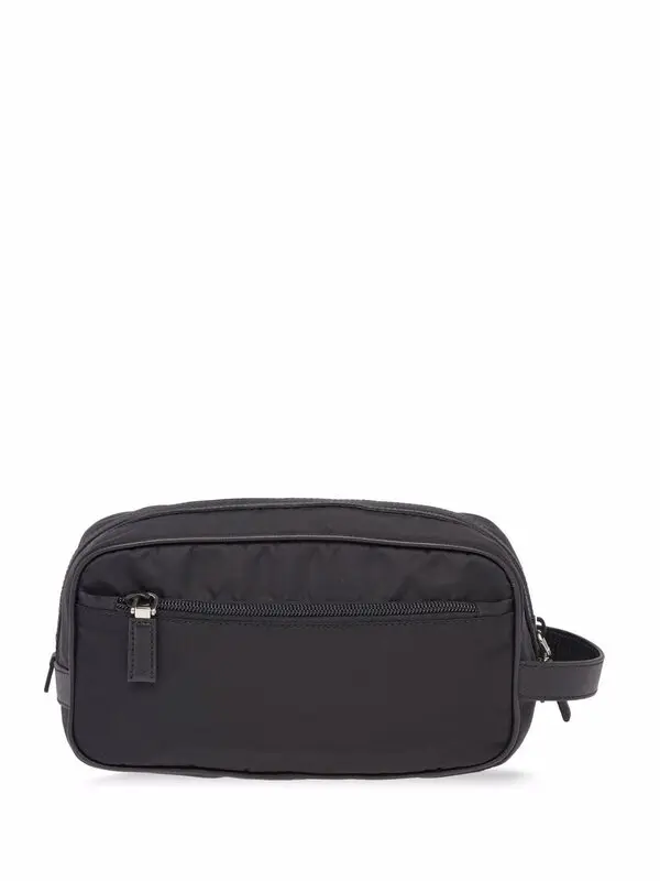 Prada Re-nylon And Saffiano Leather Washbag