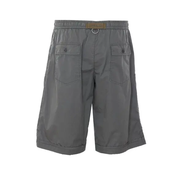Stone Island Logo Appliqué Cargo Shorts - Blue