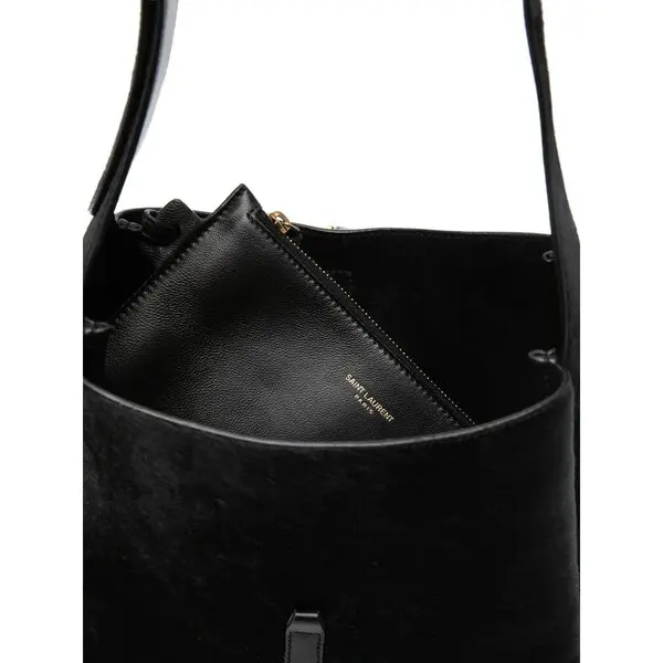 Saint Laurent Calf Leather Shoulder Bag