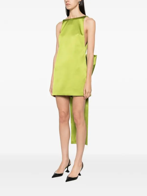 SELF-PORTRAIT Lace Trim Mini Dress