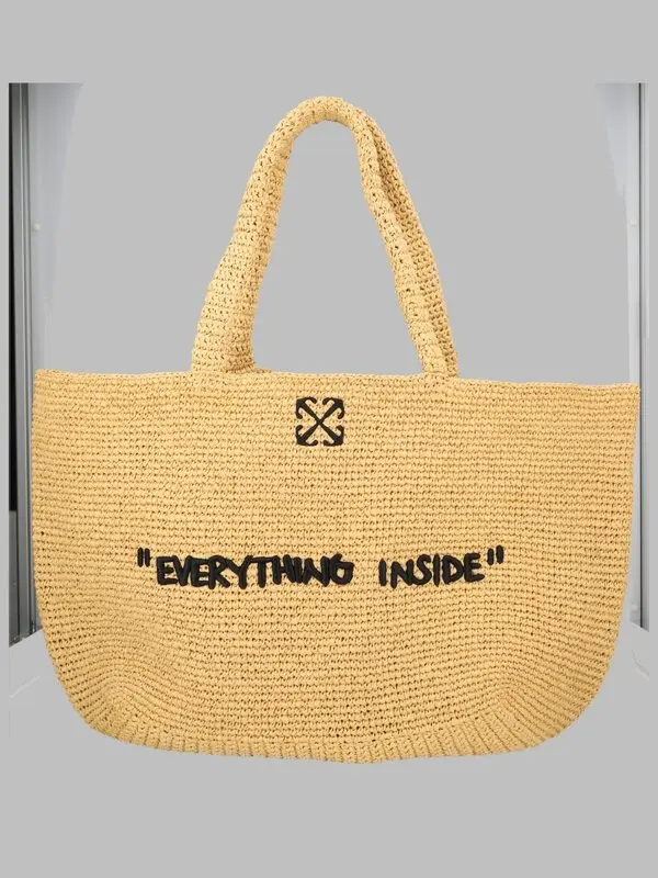 Off-White Tote Bag
