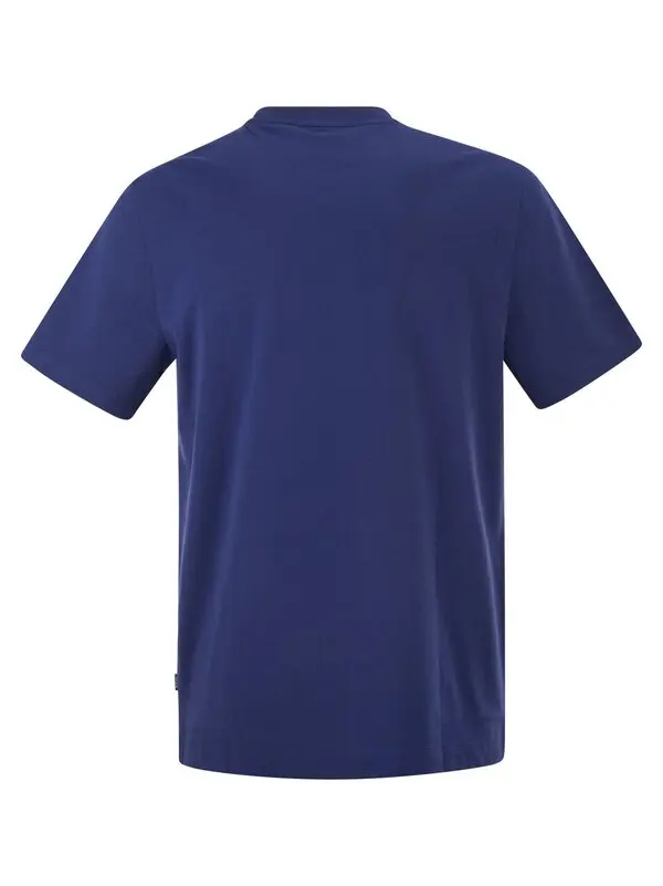 BOSS Cotton Jersey T-shirt With Logo - Multicolor