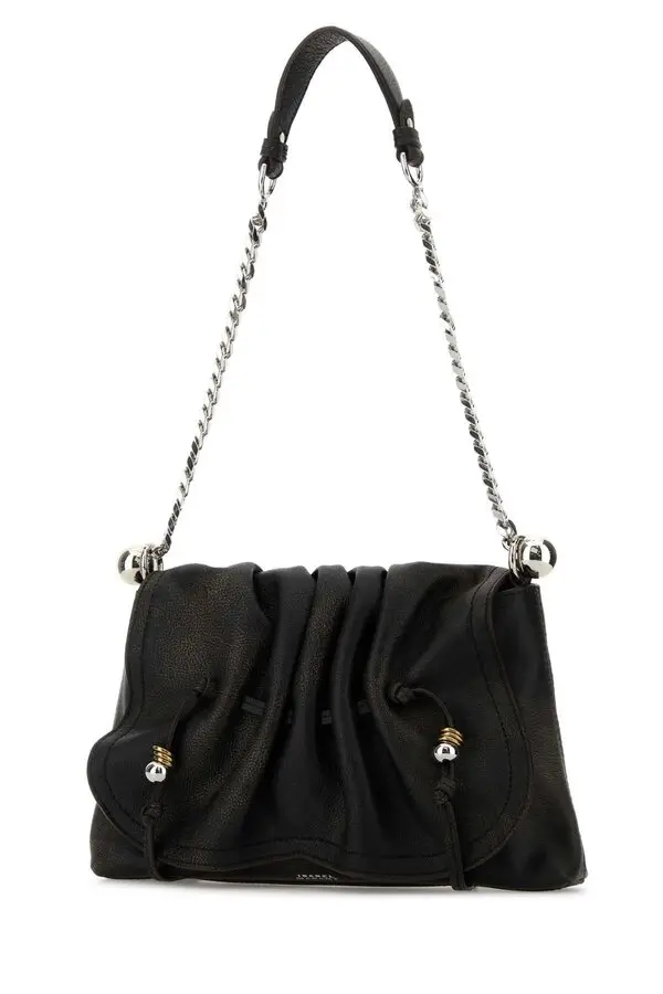 Isabel Marant Étoile Leather Shoulder Bag - Brown