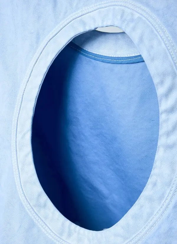 Issey Miyake Sculptural Convertible Shoulder Bag Vest