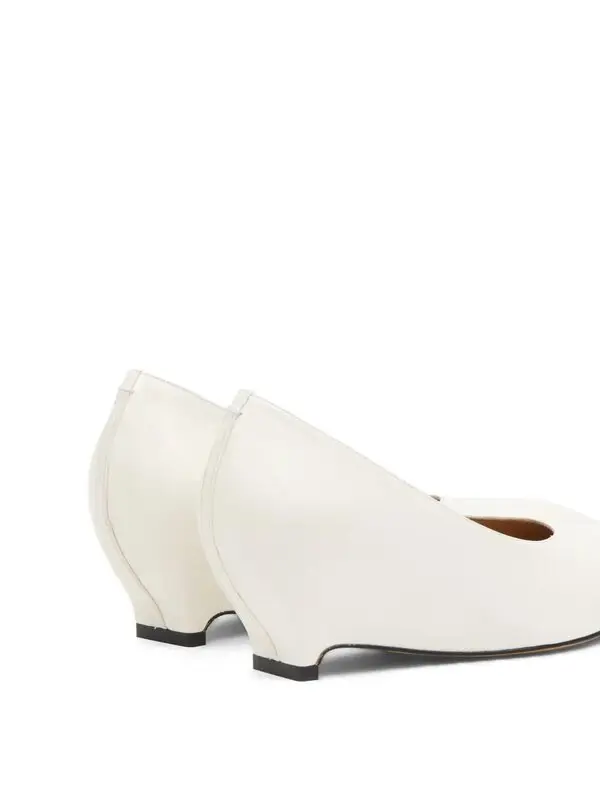MAISON MARGIELA Heel-less Pumps - White
