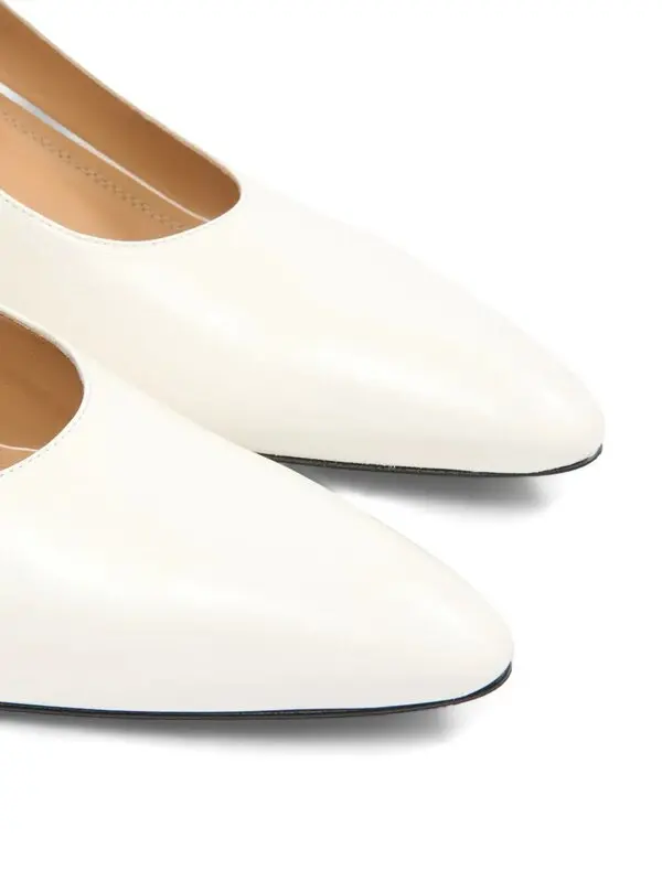 MAISON MARGIELA Heel-less Pumps - White