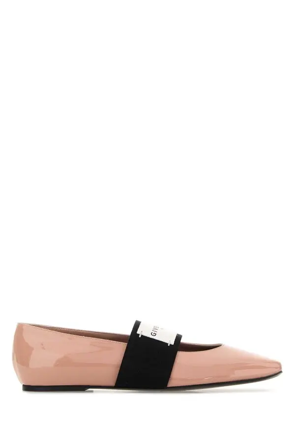 Givenchy Leather Squared Ballerinas - Pink