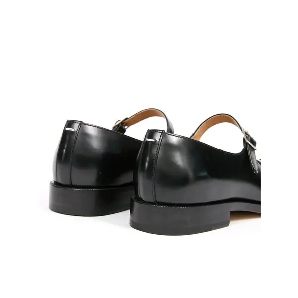 MAISON MARGIELA Calf Leather Tabi Mary Jane Loafers