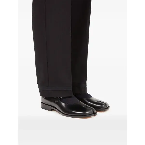 MAISON MARGIELA Calf Leather Tabi Mary Jane Loafers