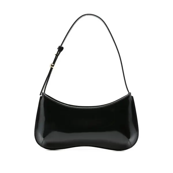 Jacquemus Calf Leather Shoulder Bag - Black