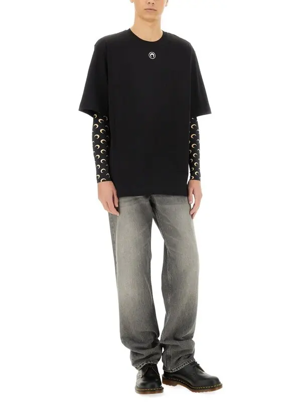 MARINE SERRE T-shirt In Jersey