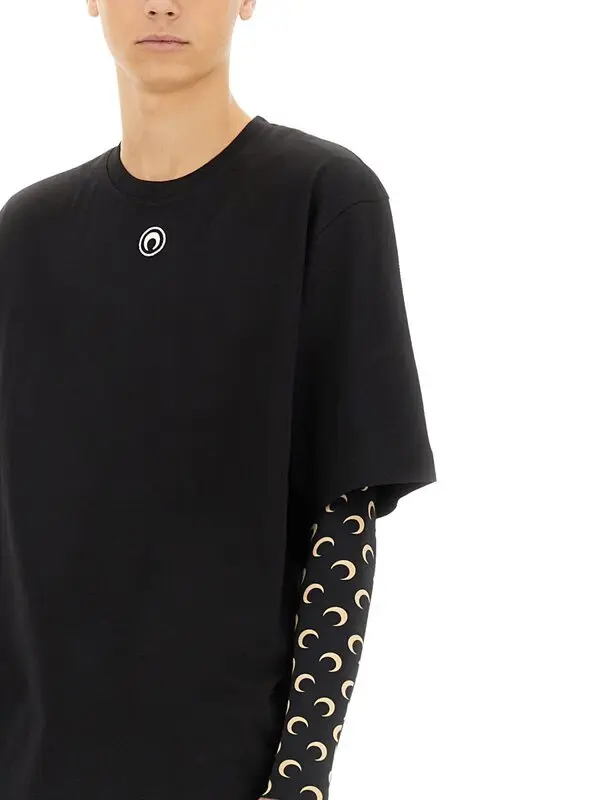 MARINE SERRE T-shirt In Jersey