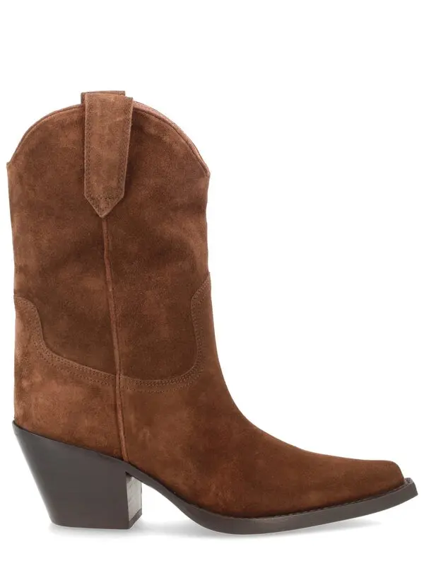 Paris Texas Dakota Suede Boots - Brown