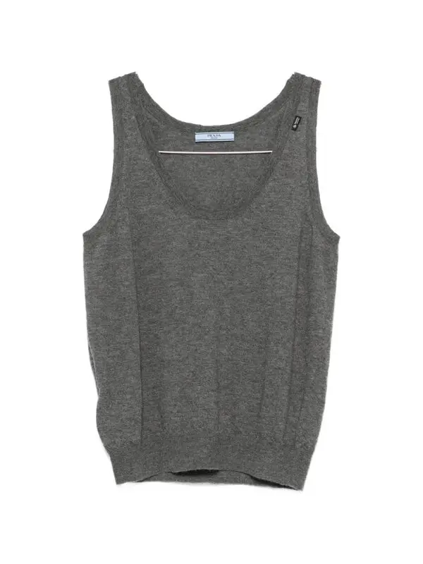 Prada Cashmere Tank Top - Multicolor