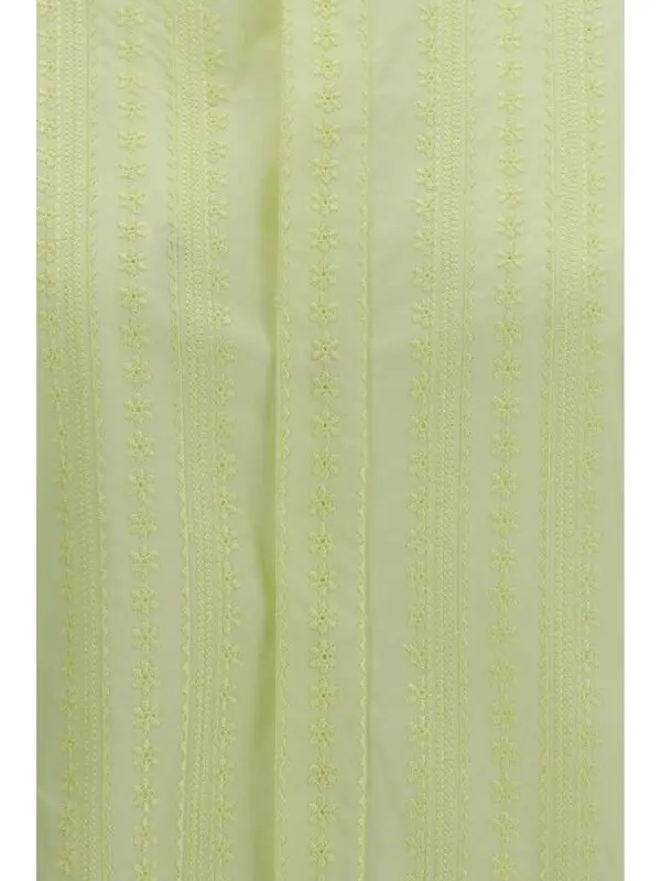 FORTE_FORTE Les Fleurs Embroidery Shirt