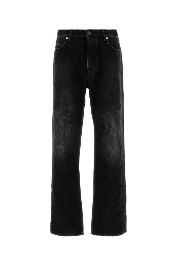 Balenciaga Wide-leg Denim Jeans