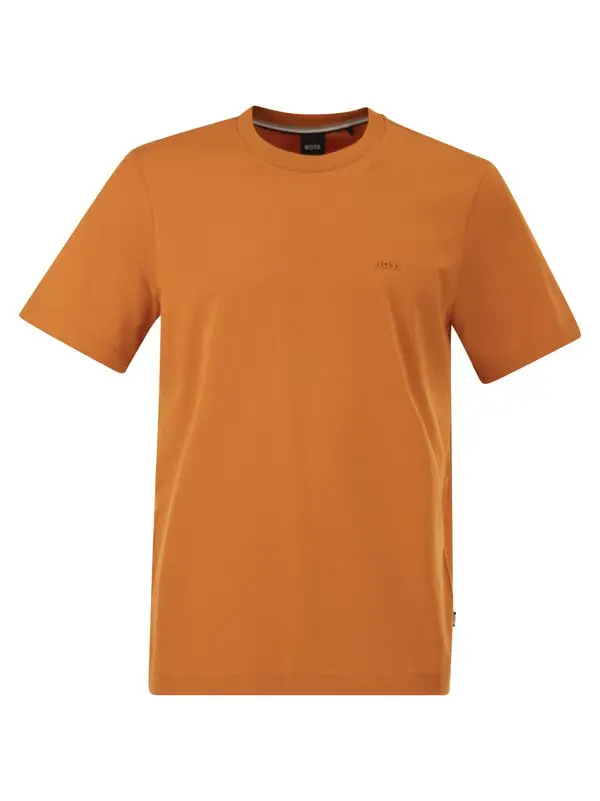 BOSS Cotton Jersey T-shirt With Logo