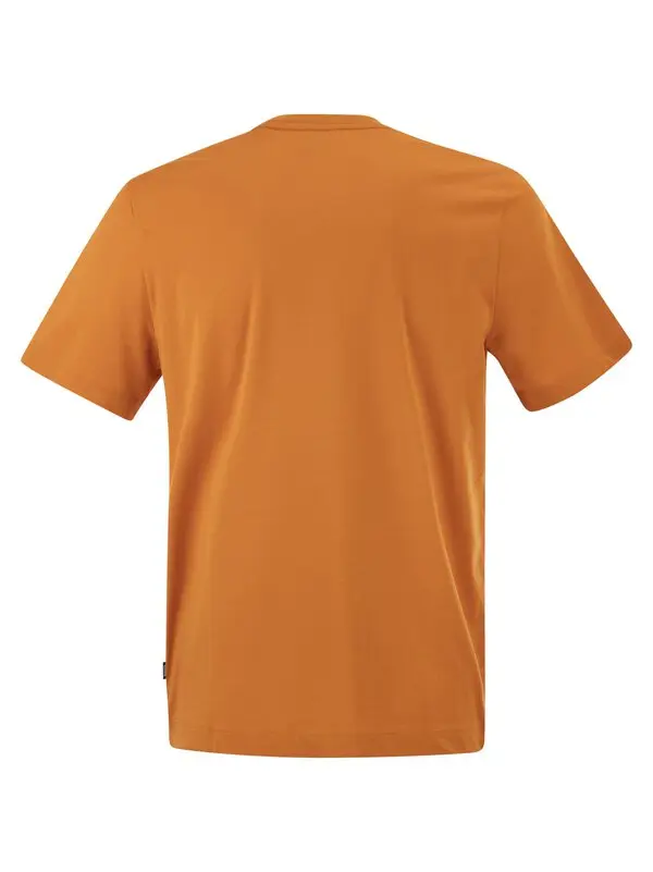 BOSS Cotton Jersey T-shirt With Logo