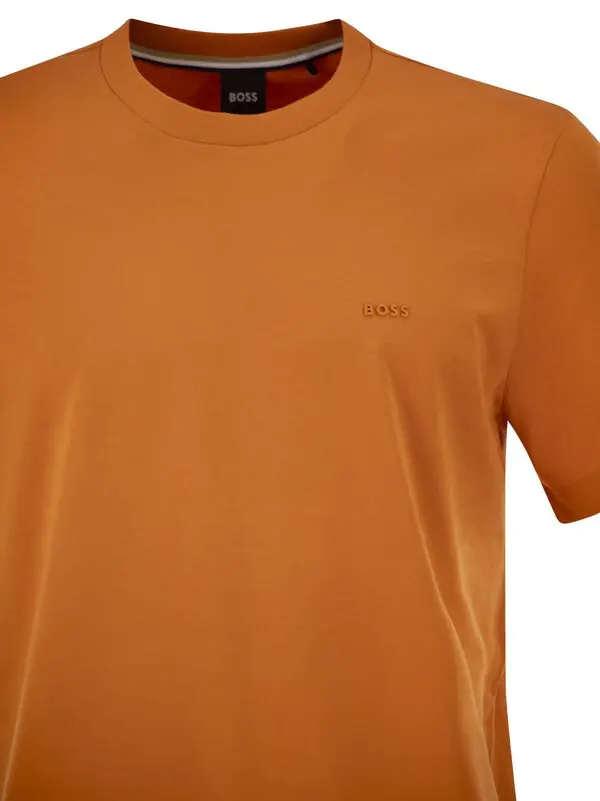 BOSS Cotton Jersey T-shirt With Logo