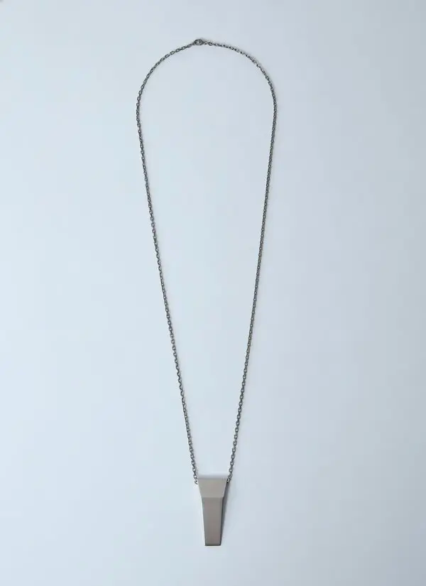 Rick Owens Trunk Charm Necklace - Silver