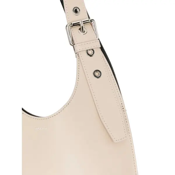 Coperni Heart-shaped Leather Tote Bag - Cream