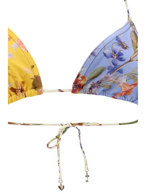 Zimmermann Patience Spliced Tri Bikini - Multicolor
