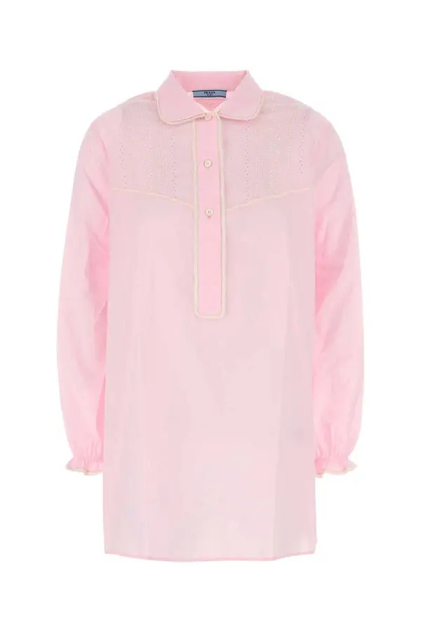 Prada Cotton Blouse - Pink