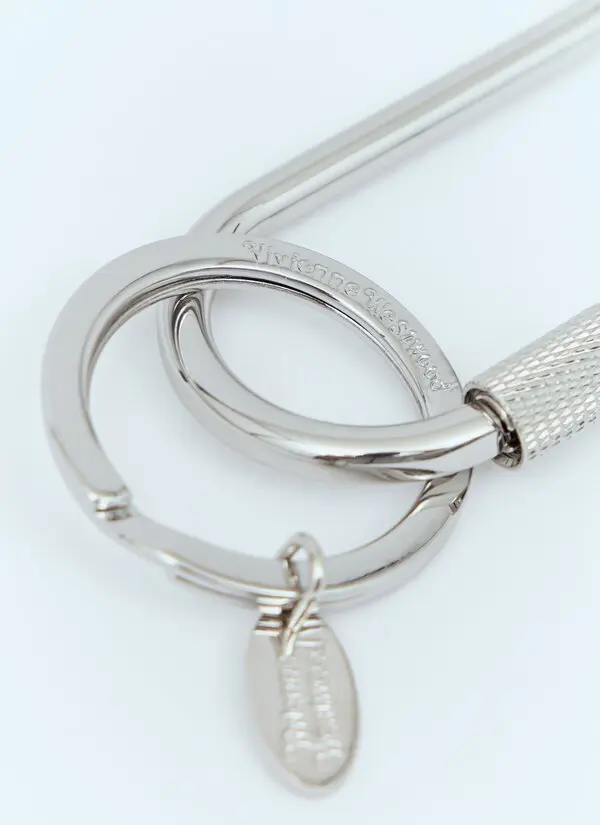 VIVIENNE WESTWOOD Carabiner Keyring With Orb Pendant