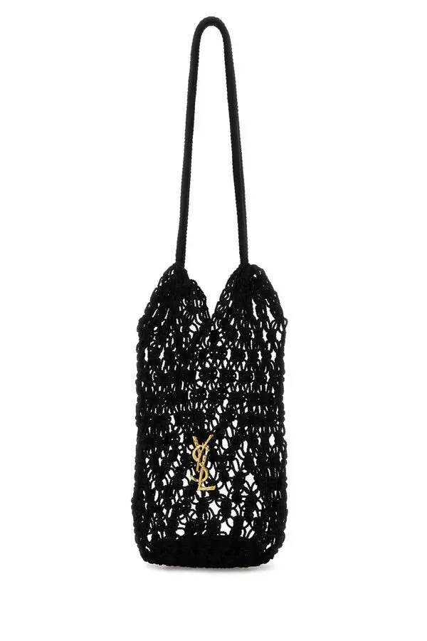 Saint Laurent Mesh Cassandre Bucket Bag