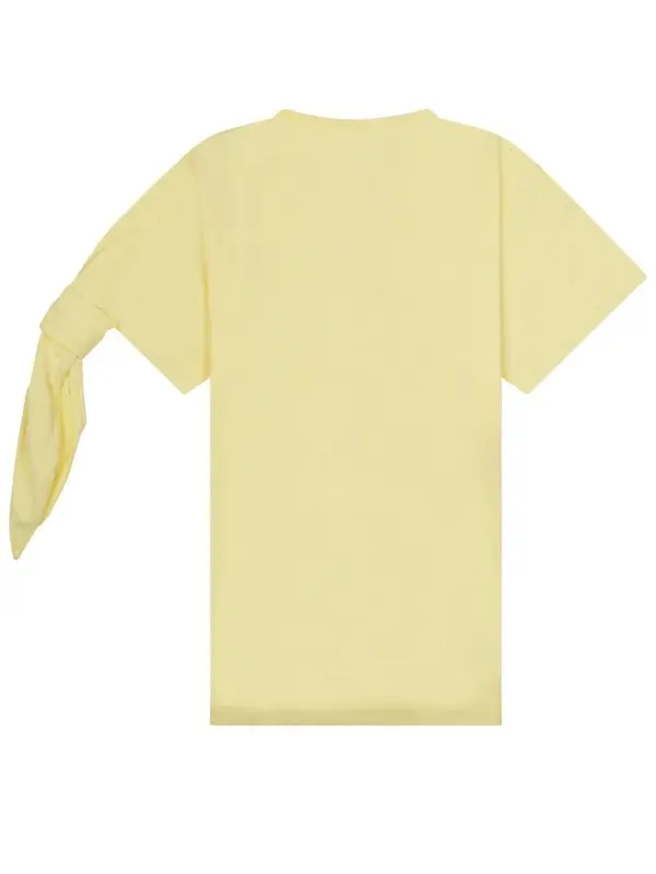 JW Anderson T-shirt With Knot Detail - Yellow