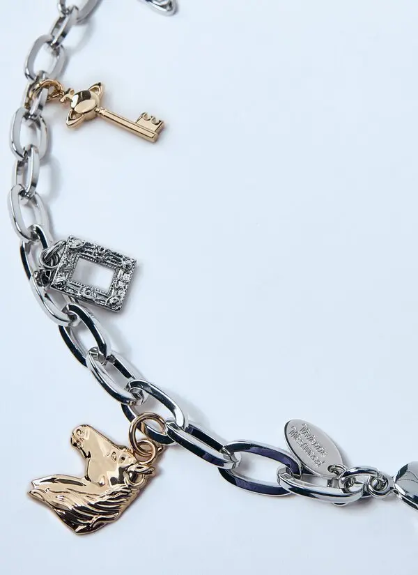 VIVIENNE WESTWOOD Multi-charm Chain Belt