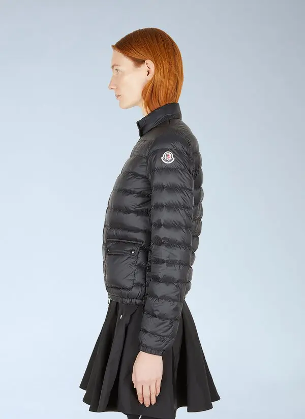 Moncler Lans Short Down Jacket - Black