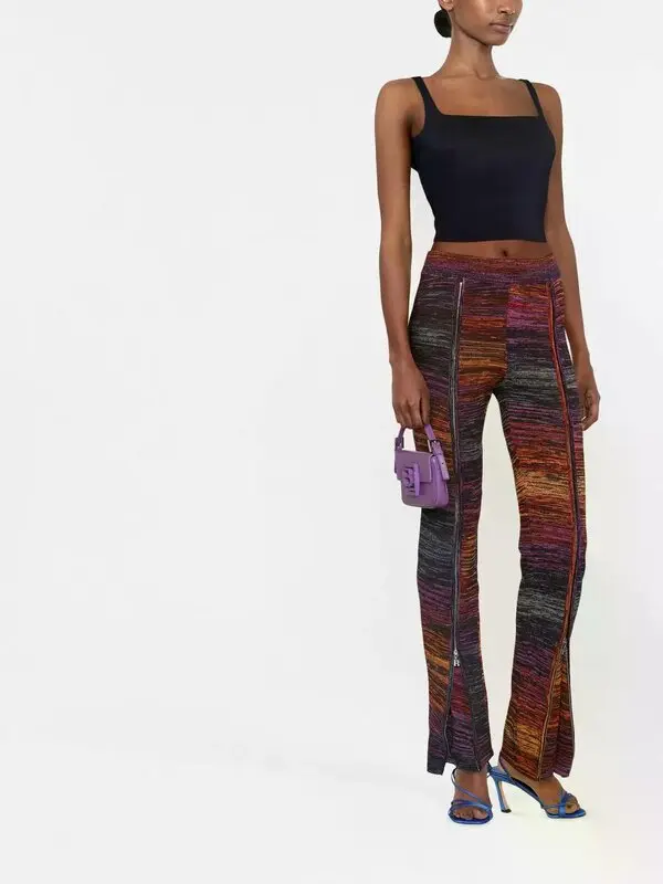 ROTATE BY BIRGER CHRISTENSEN Space Dyed Knit Trousers