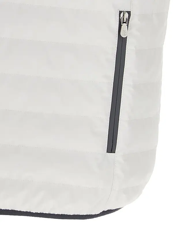 Brunello Cucinelli Water-repellent Padded Vest - White