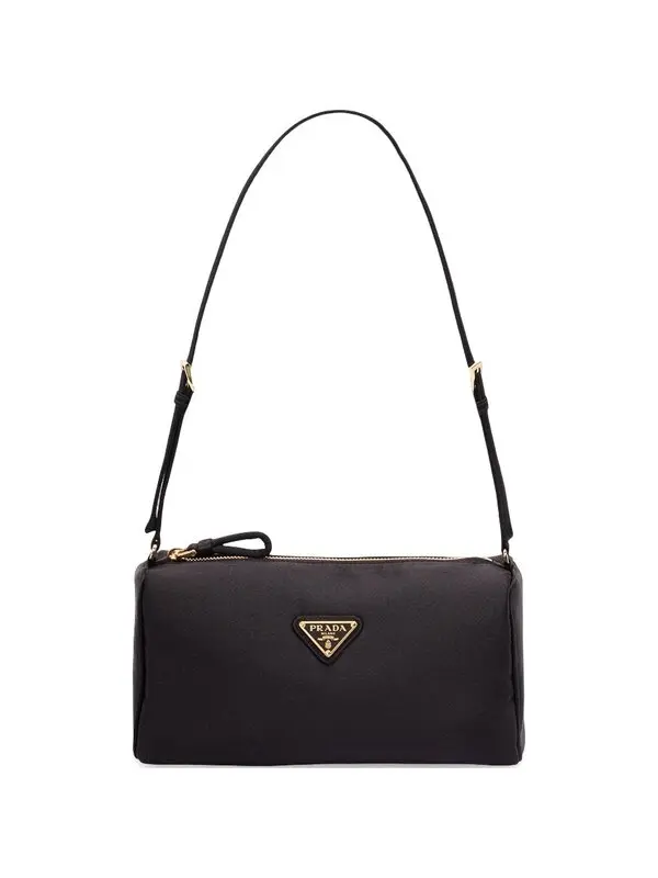 Prada Satin Mini Bag With Top Handle And Gold-tone Hardware - Multicolor