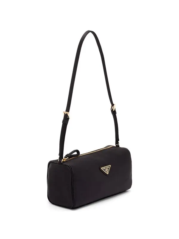 Prada Satin Mini Bag With Top Handle And Gold-tone Hardware - Multicolor