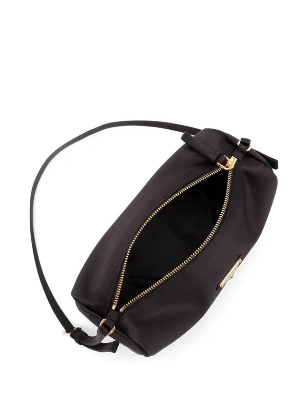 Prada Satin Mini Bag With Top Handle And Gold-tone Hardware - Multicolor