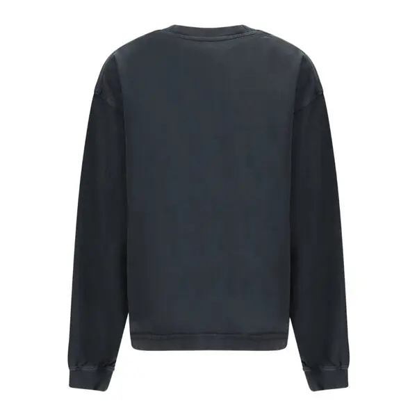 Alexander Wang Grey Logo Print Sweatshirt