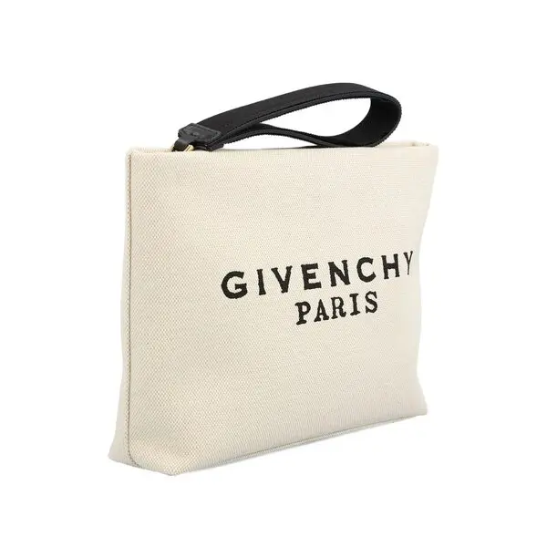 Givenchy Neutrals Clutch Bag - Cream