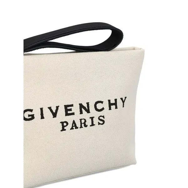 Givenchy Neutrals Clutch Bag - Cream