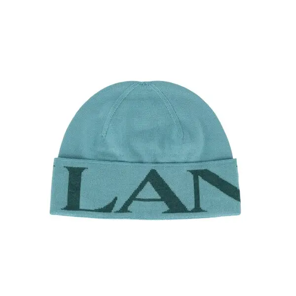 LANVIN Wool Beanie Hat - Green